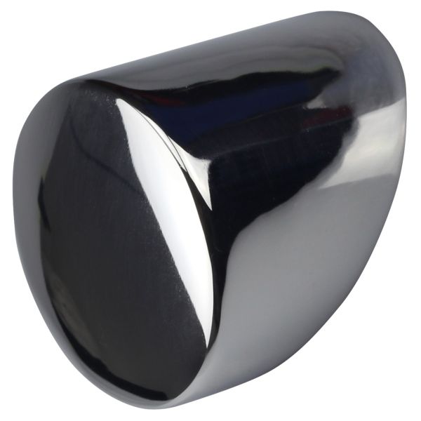 Forge Chrome Handrail End Cap - 45mm Diameter - Pair