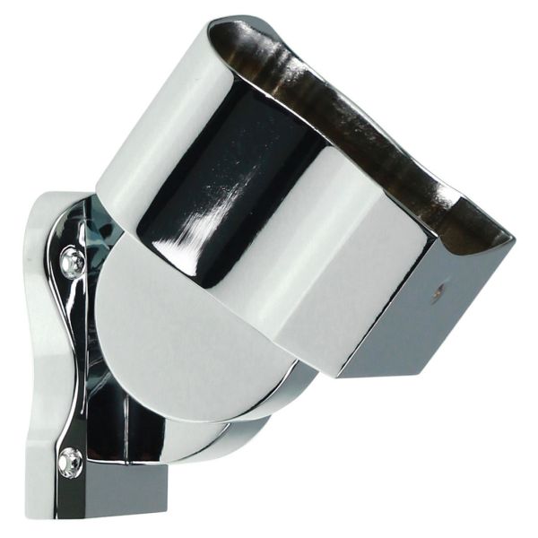 Forge Chrome HR Handrail Connector (includes screws) - Stair Parts Online