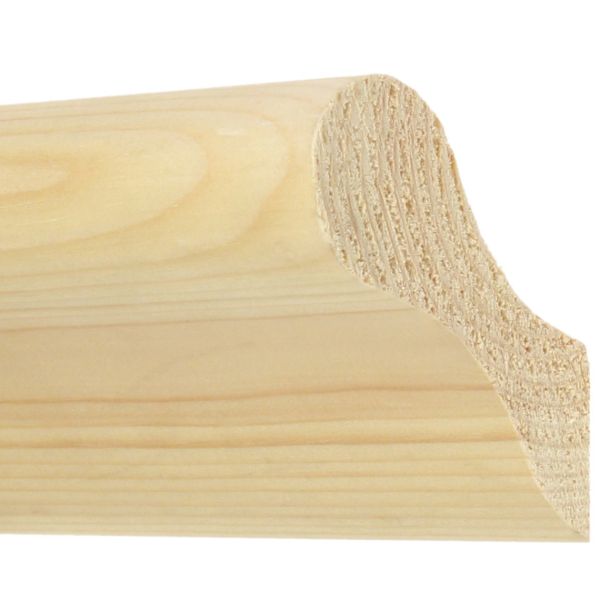 Pine Pigs Ear Molded Handrail - Stair Parts Online