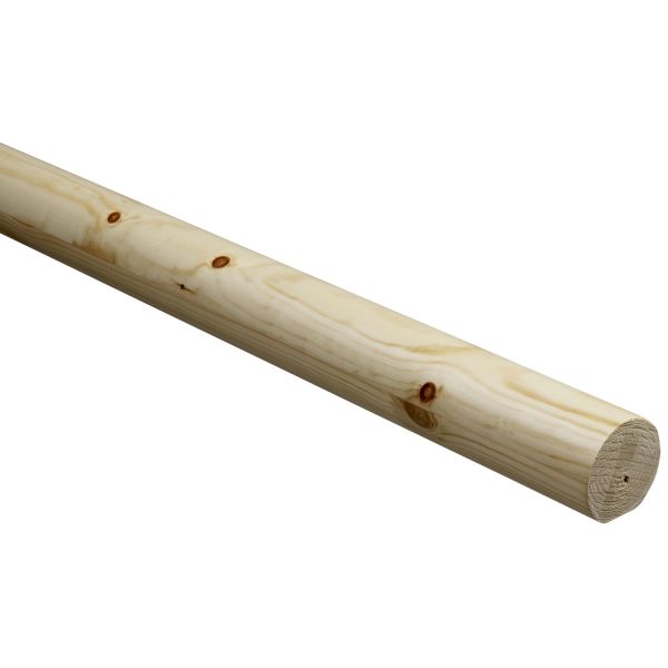 Fusion Pine Round Handrail Prefinished - Stair Parts Online